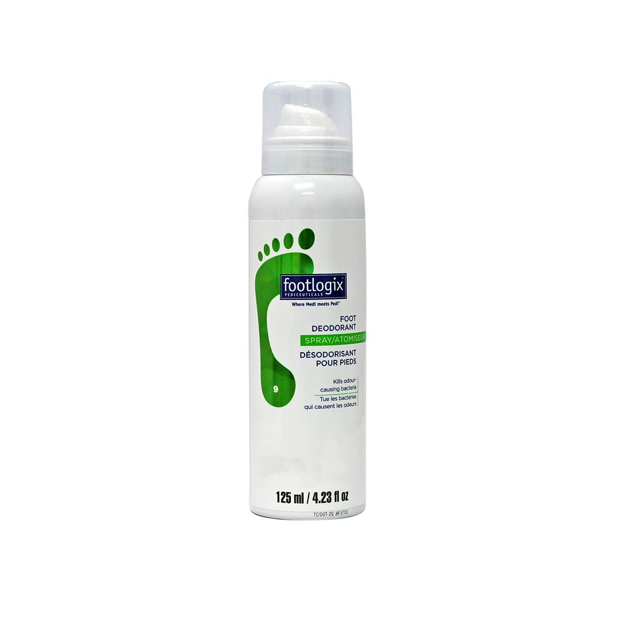 Footlogix Foot Care Malaysia - Footlogix Deodorant Pump Spray #9 - 125ml